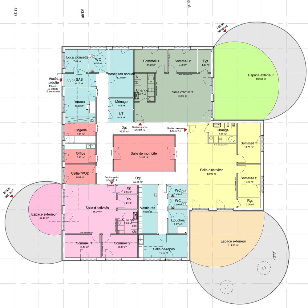 Construction d'une Crèche de 40 berceaux | Quatro Architecture