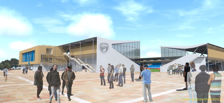 Nouveau Stade René Gaillard | Quatro Architecture